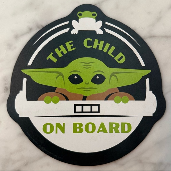 Disney | Accessories | Disney Star Wars Car Magnet Baby Yoda The Child ...